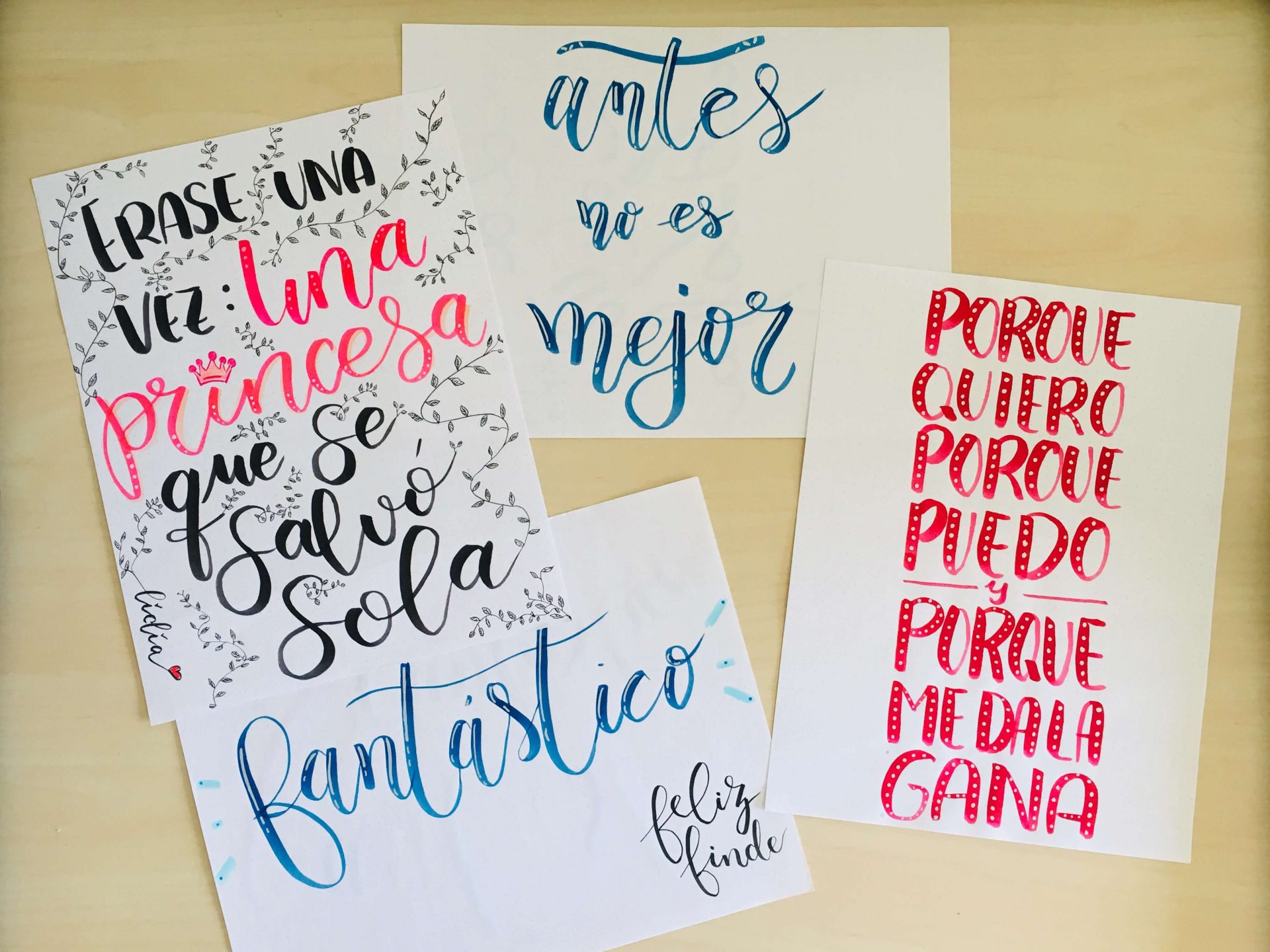Crea letras bonitas - DIY