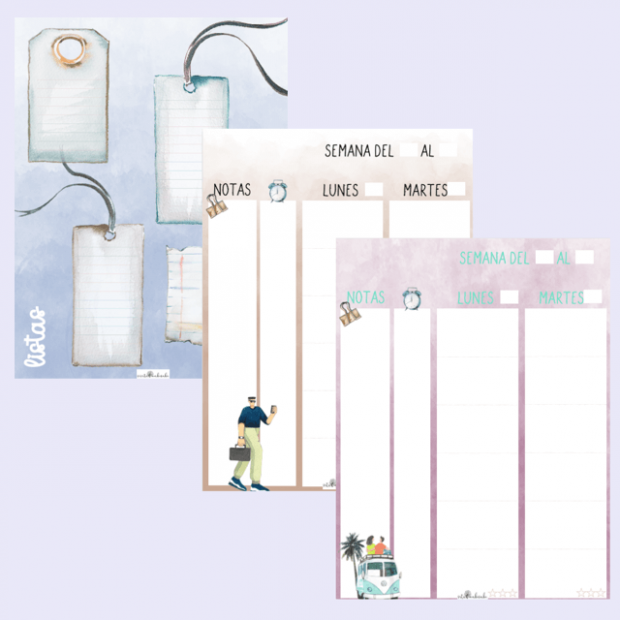 Agenda para profesores digital o para imprimir. Cuaderno en varios ...