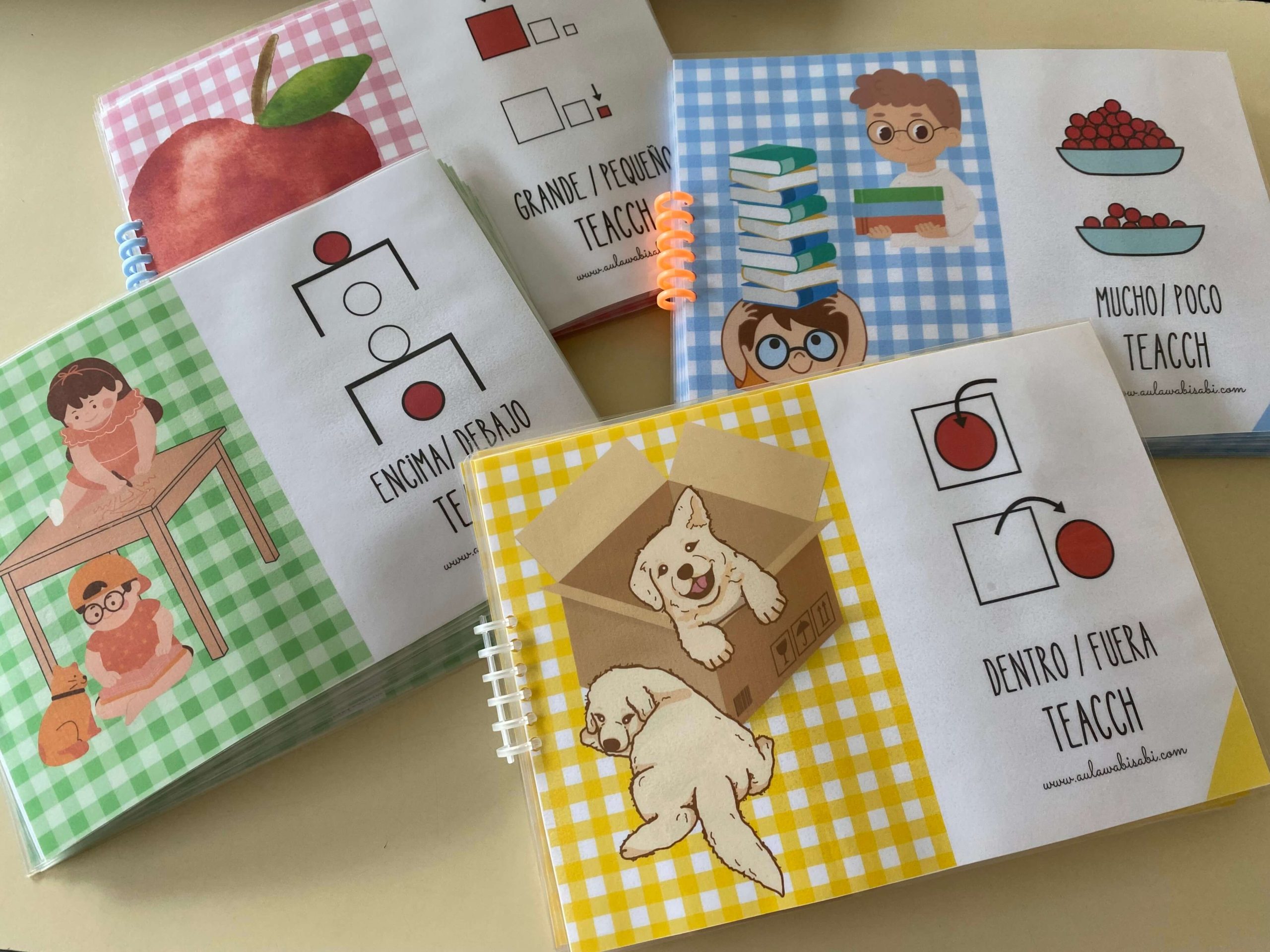 Colección de cuadernos de conceptos básicos - Actividades Infantil