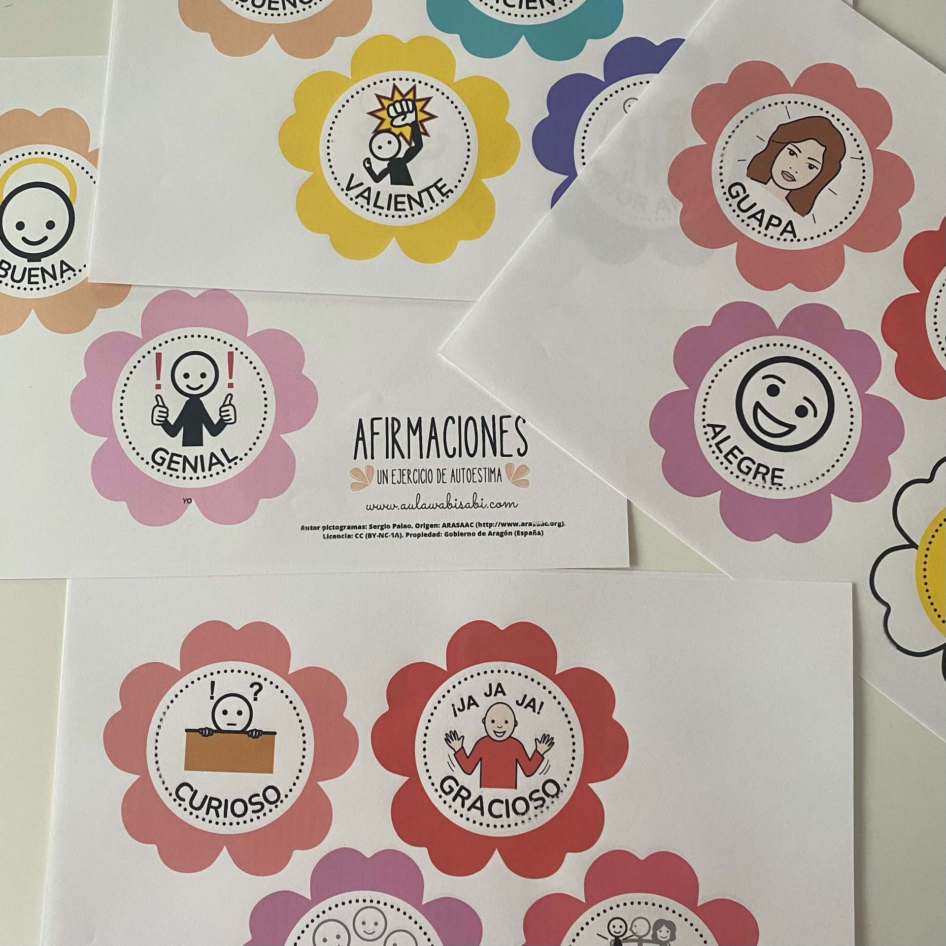 Afirmaciones - El aula de la Srta Wabisabi